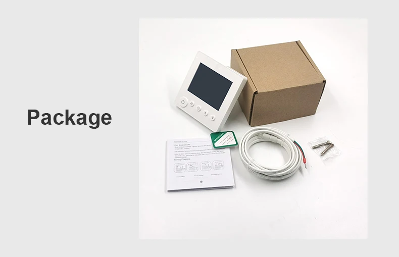 Bandary Electric Underfloor Heating Wireless Room Digital Thermostat ...