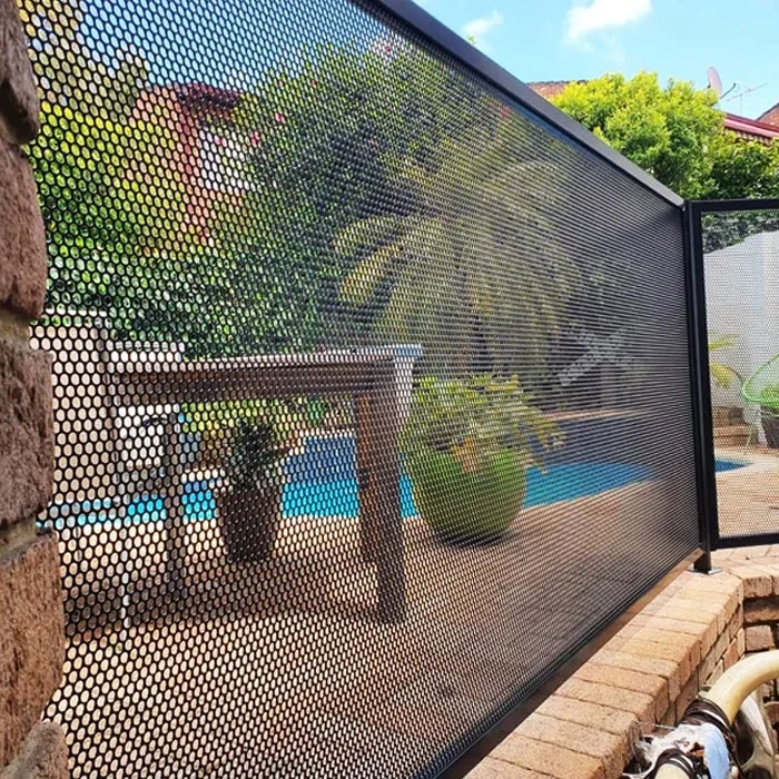 Perforated Pool Panel 2meter Kit - Durable Aluminium Mesh