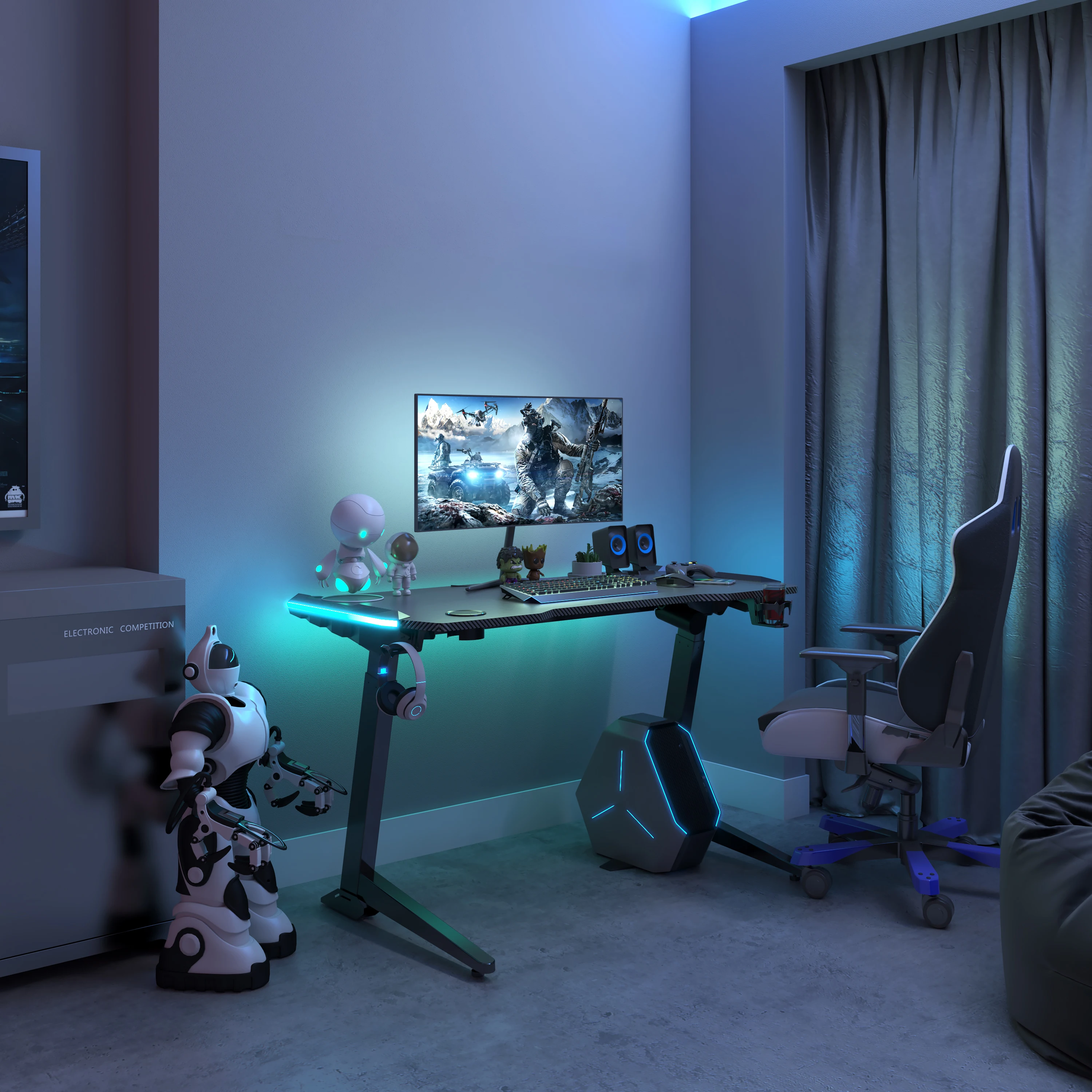 Modern Gaming Computer Desk