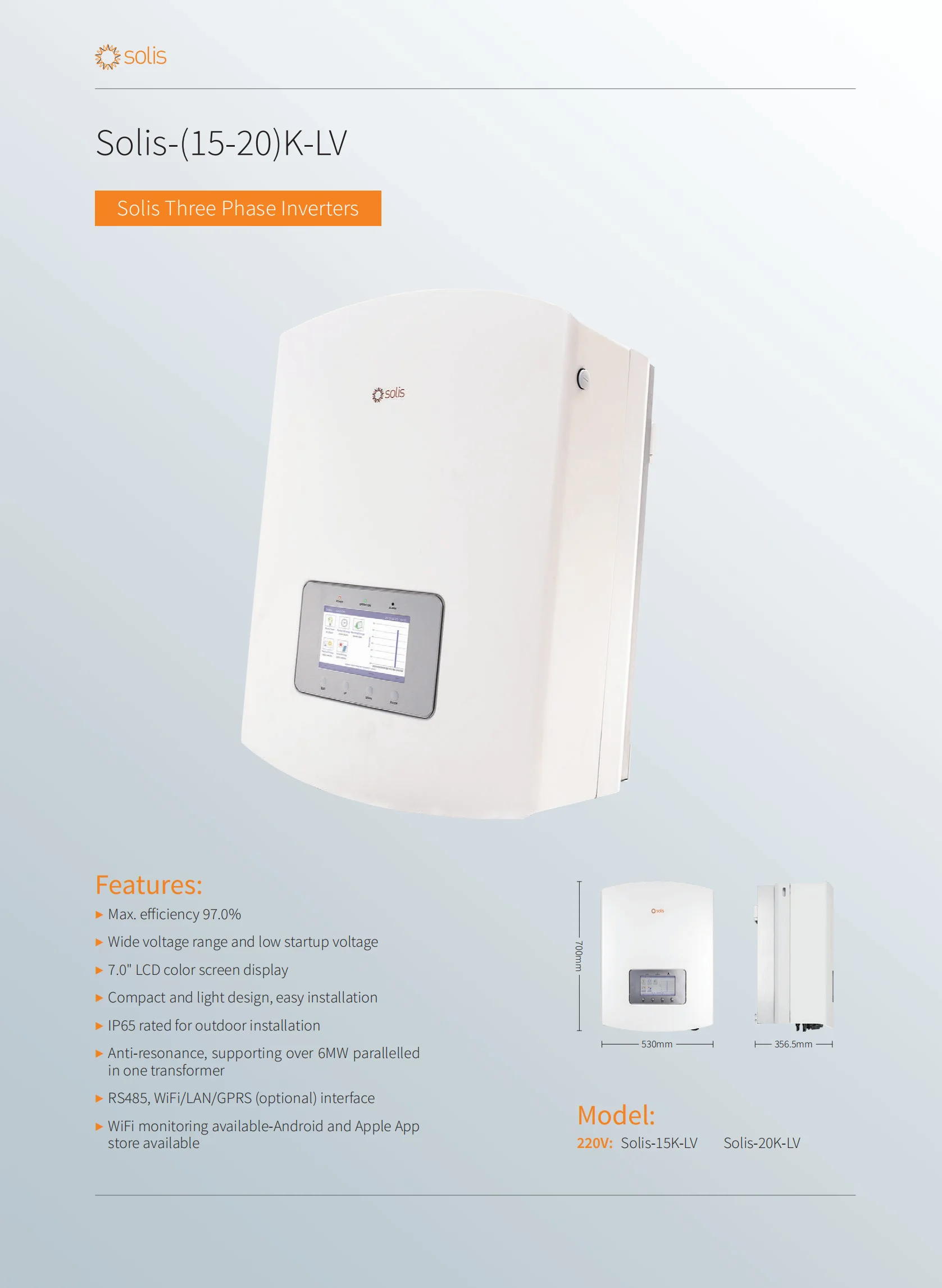 三相金龙索利斯逆变器太阳能15kw 20kw高效国产 - Buy 逆变器太阳能,15kw 20kw Ginlong Solis太阳能逆变器,高效太阳能逆变器 Product on ...