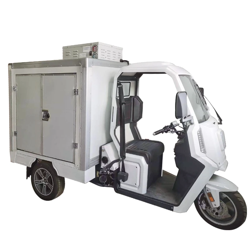 Triciclo Eléctrico Para Adulto,Triciclo De Carga De 3 Ruedas Con Techo ...