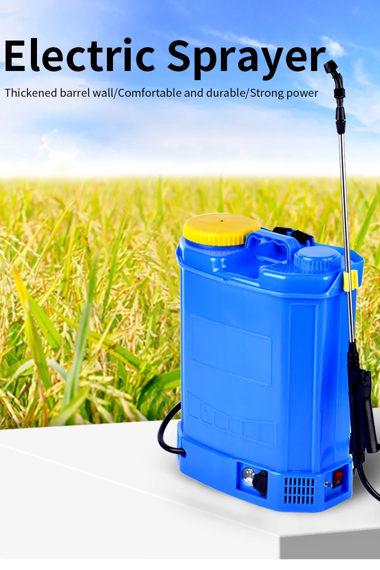 China Agricultural 16l Battery Operated Knapsack Electric Power Sprayer - Buy Agriculture ...