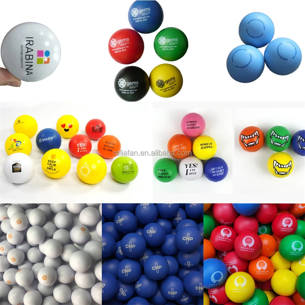 Office Set Promotional Gift - Stress Ball with Custom Logo