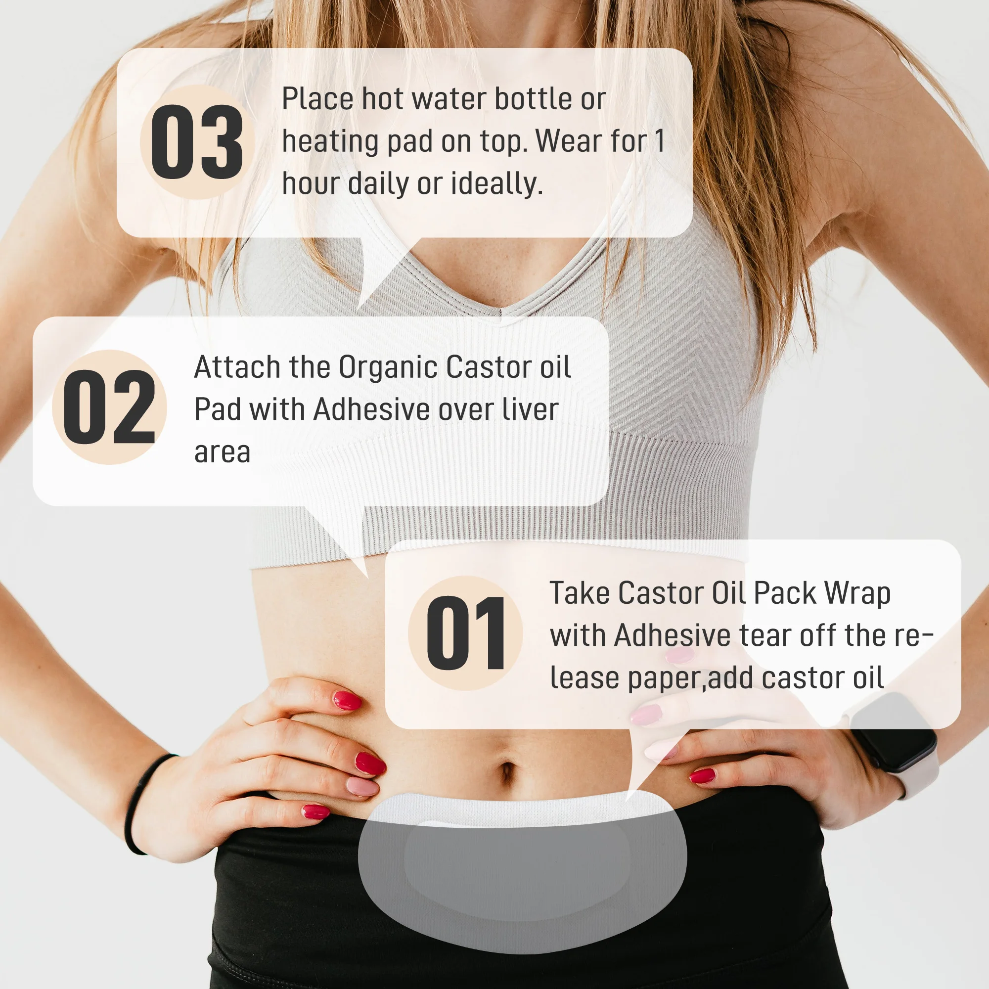 Castor Oil Patches - Sustainable and Convenient Wellness