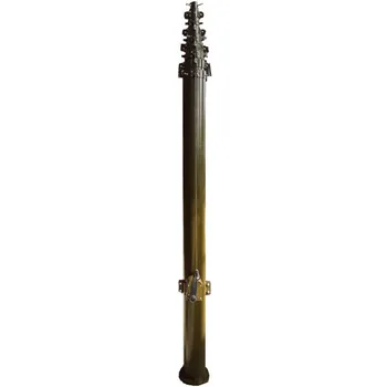 Manual Crank Up Anticorrosion Telescopic Mast 10m For Signal Receiver ...