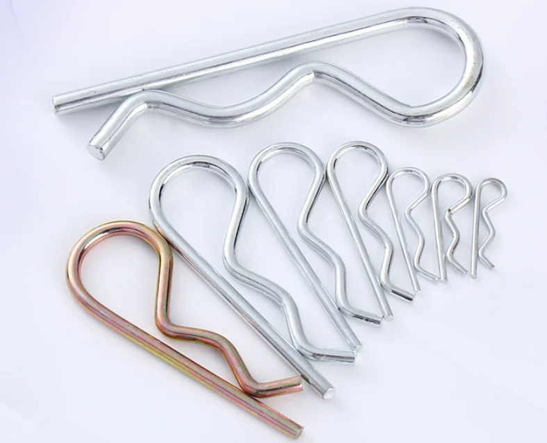 Customized Stainless Steel Steel Cotter Pin or Spring R Pin Silver ...