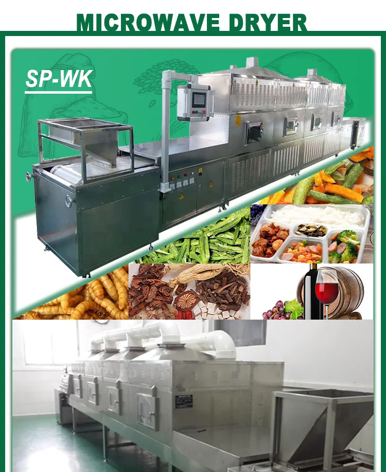 SunPring Microwavable Industrial Shrimp Shell Drying Machine Black ...