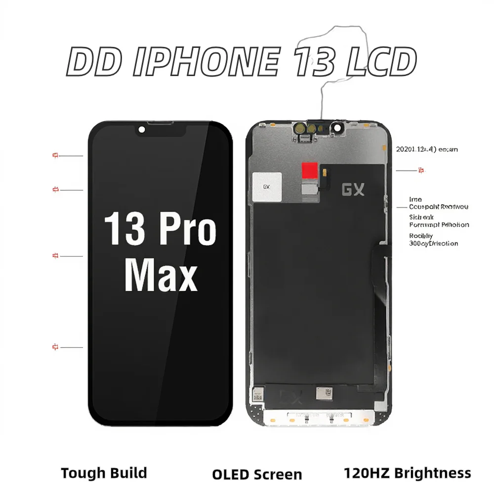 DD Soft OLED Display Screen Replacement for 13 Pro Max Assembly Repair ...
