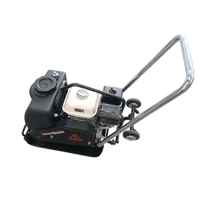 Hand Push Plate Compactor Concrete Asphalt Road Vibrating Plate ...