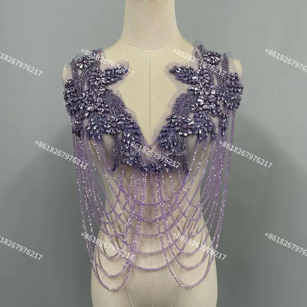Rhinestone Bodice Appliques - Perfect for Wedding Parties