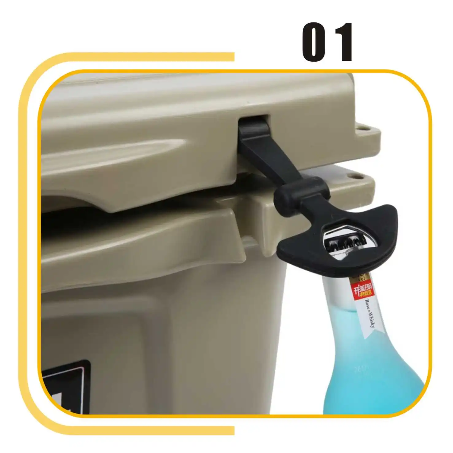 Benfan 2022 Outdoor Ice Chest Cooler Box Camping And Fishing Water ...