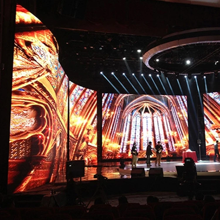 Curved Led Tv Screen Full Color Indoor Module Flexible Led Screen ...