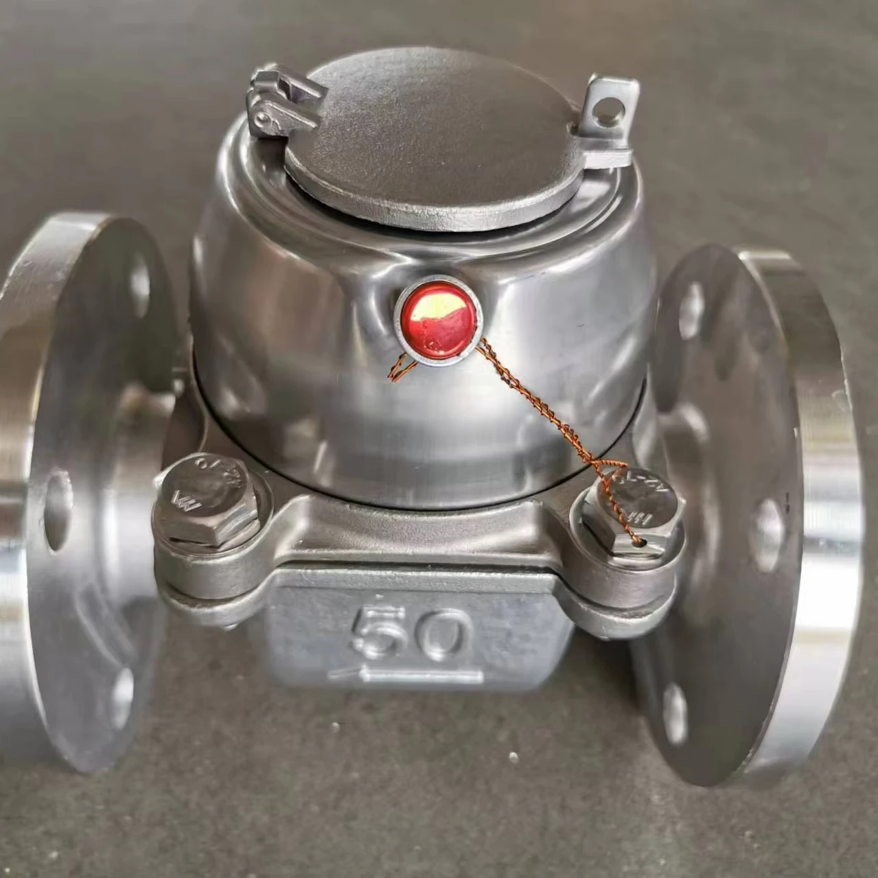 Customizable Stainless Steel Woltman Water Meter Ss304 Horizontal ...