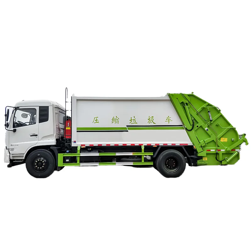 Garbage Cleaning And Compression Garbage Truck Unique Factory Design ...