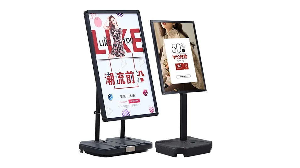 Wind Resistant Outdoor Poster Standee B1 Water Base Pavement Sign Board ...