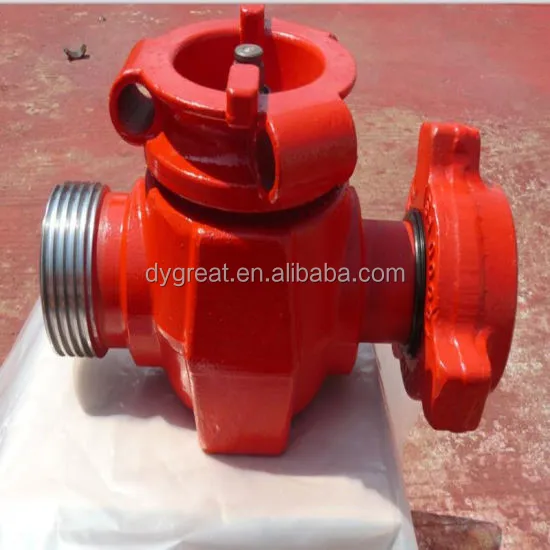 API 6A Top Drive Hydraulic Petroleum Cast Iron Plug Valve