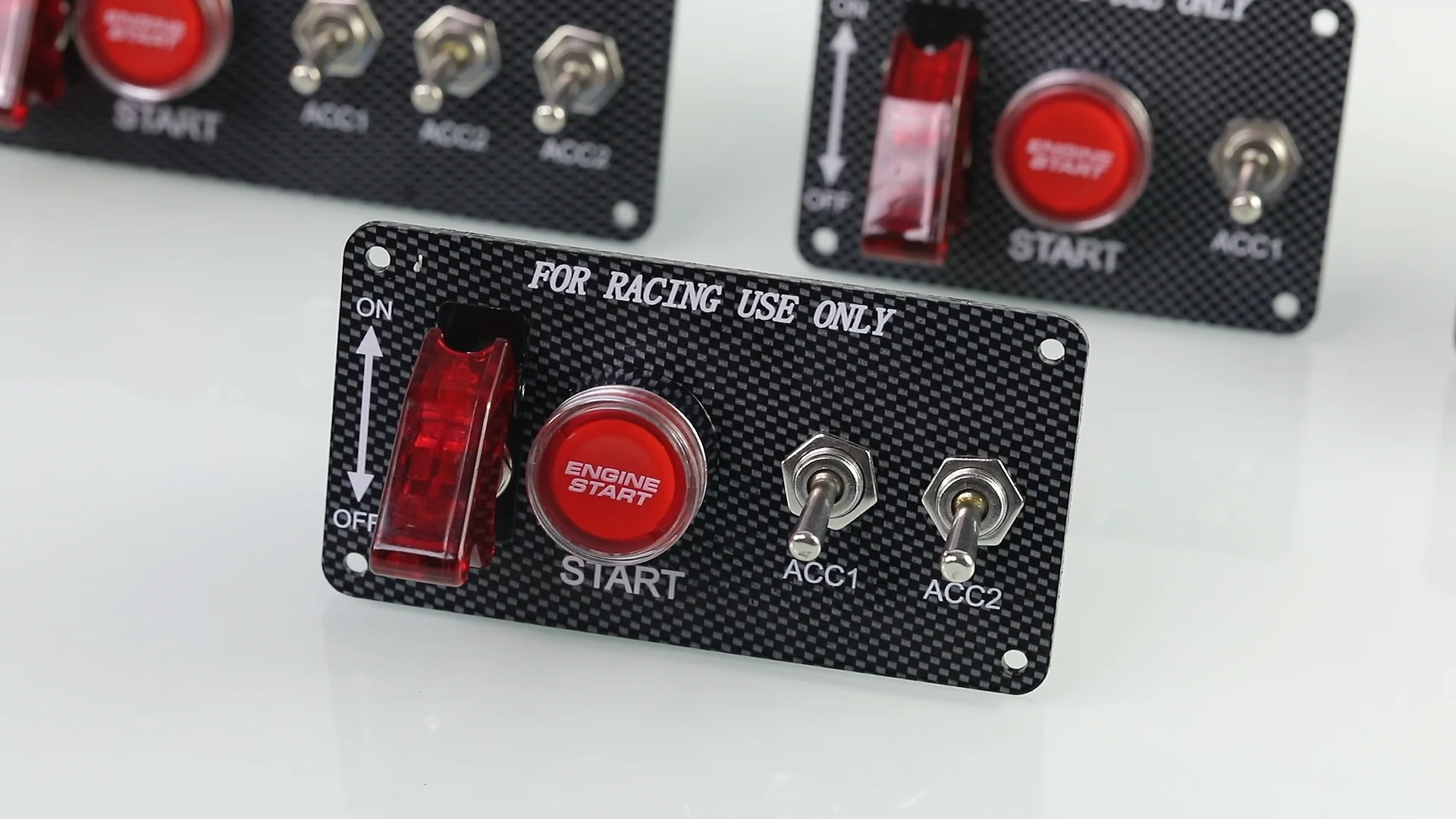 Pn-sac3 Car Toggle Switch Panel 12v Racing Car Ignition Switch Panel ...