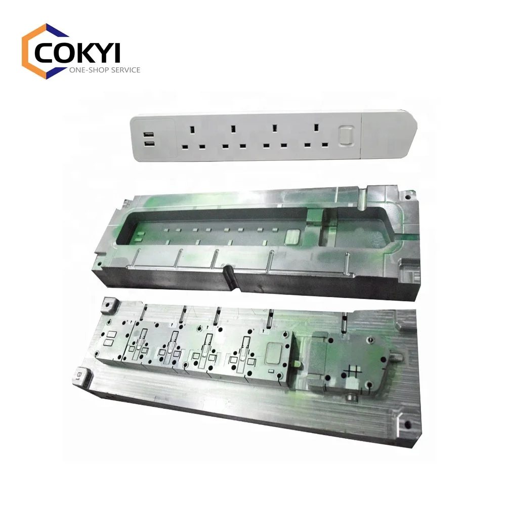 OEM Precision Injection Plastic Mold Manufacturing for Electrical Plug ...