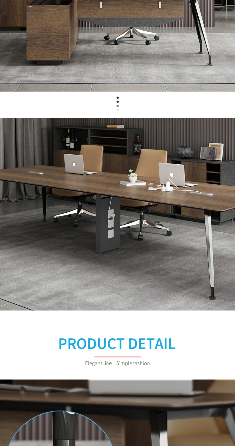 Luxury Boss Table - L Shape Executive Manager Office Furniture