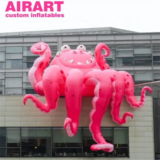 Inflatable Sea Animals Octopus Inflatable Octopus Tentacles Octopus Fat ...