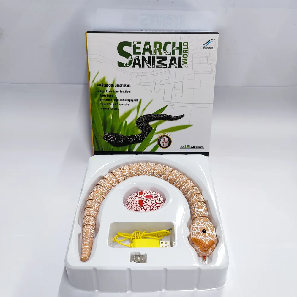 Remote Control Electric Snake Egg Rattlesnake For Kids Toys - Buy Trick ...