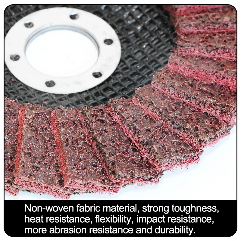 125mm Nylon Flap Disc For Stainless Steel Polishing - Buy Nylon ...