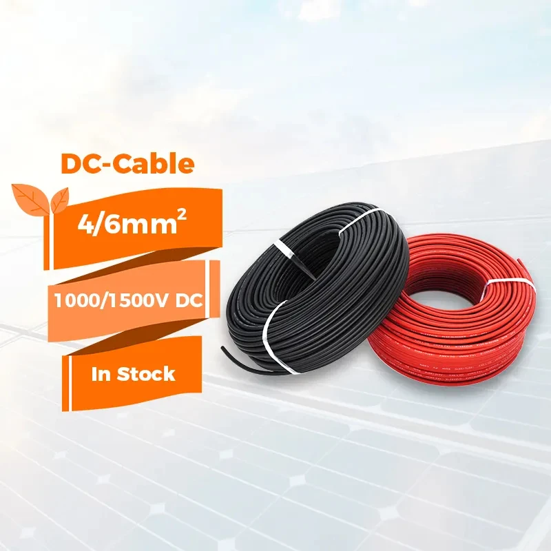 4mm2 6mm2 1000V 1500V DC Single Core Solar Panel Cable PV Solar Cable| Alibaba.com