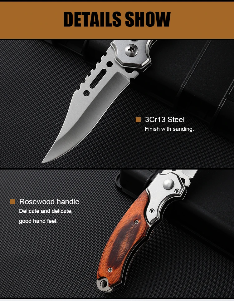 Best Selling Tactical Folding Blade - Outdoor Bushcraft Knife