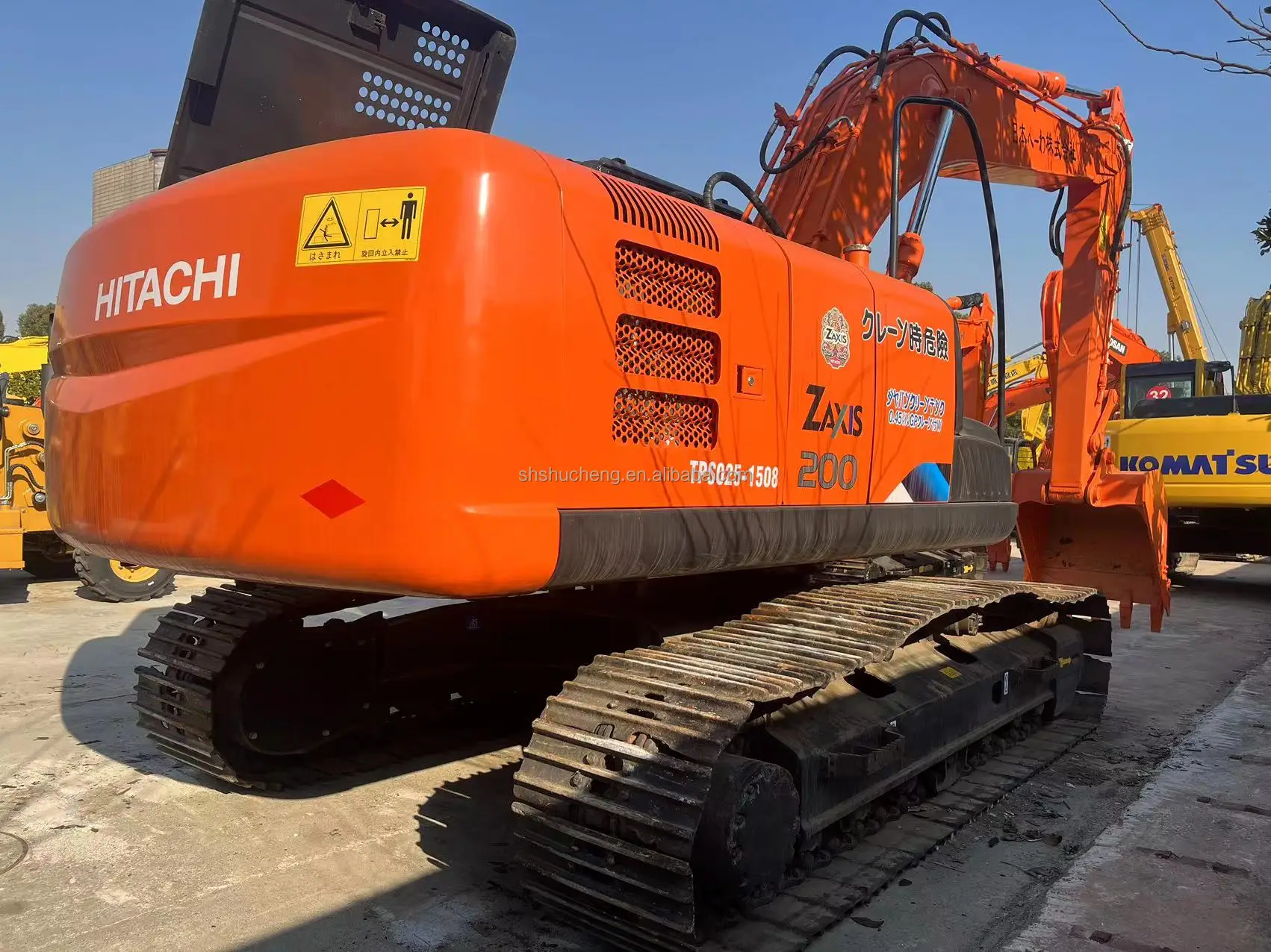 Original Japanese Hitachi Heavy Duty Construction Equipment Used ...