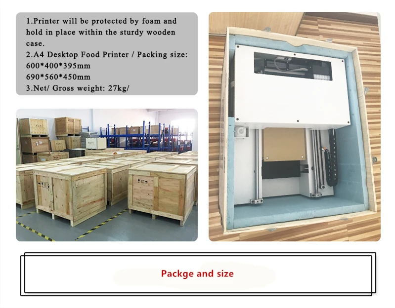 Inkjet Printer Edible Food Digital Printer A3 Size Cake Decorations ...