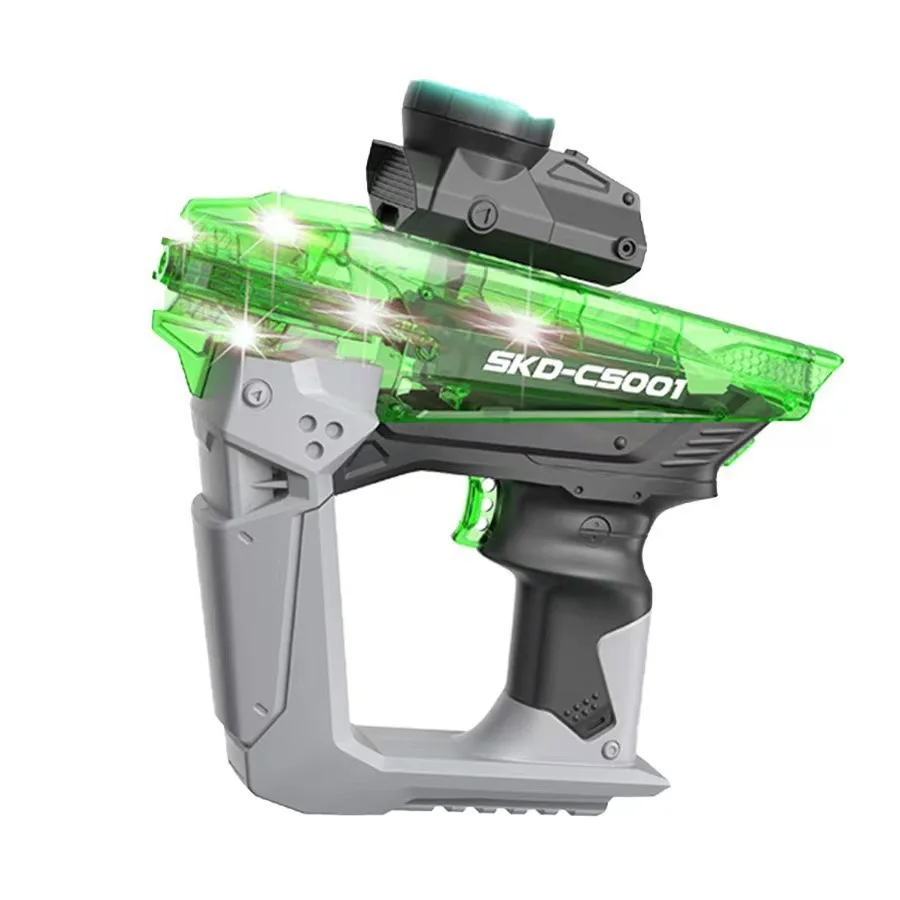 Glow Gel Gun SKD Blaster Lighting with LED Activator Automatic Splatter ...