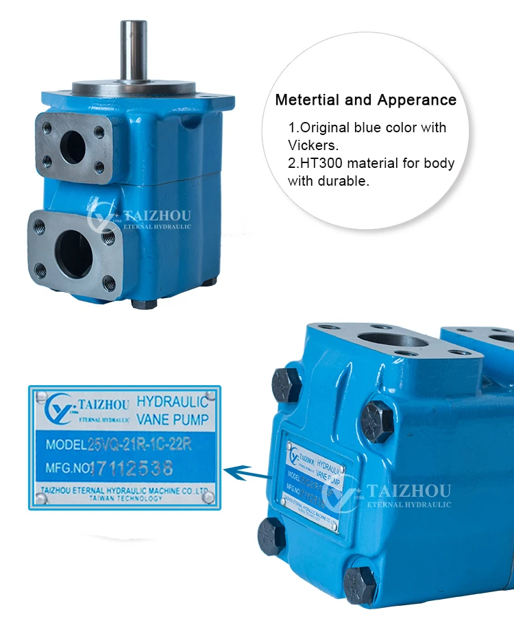 Vickers Vq Series Hydraulic Pumps - High Pressure & Long Life
