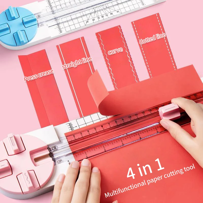 4-in-1 Paper Cutter - Perfect for Artworks & Handicrafts