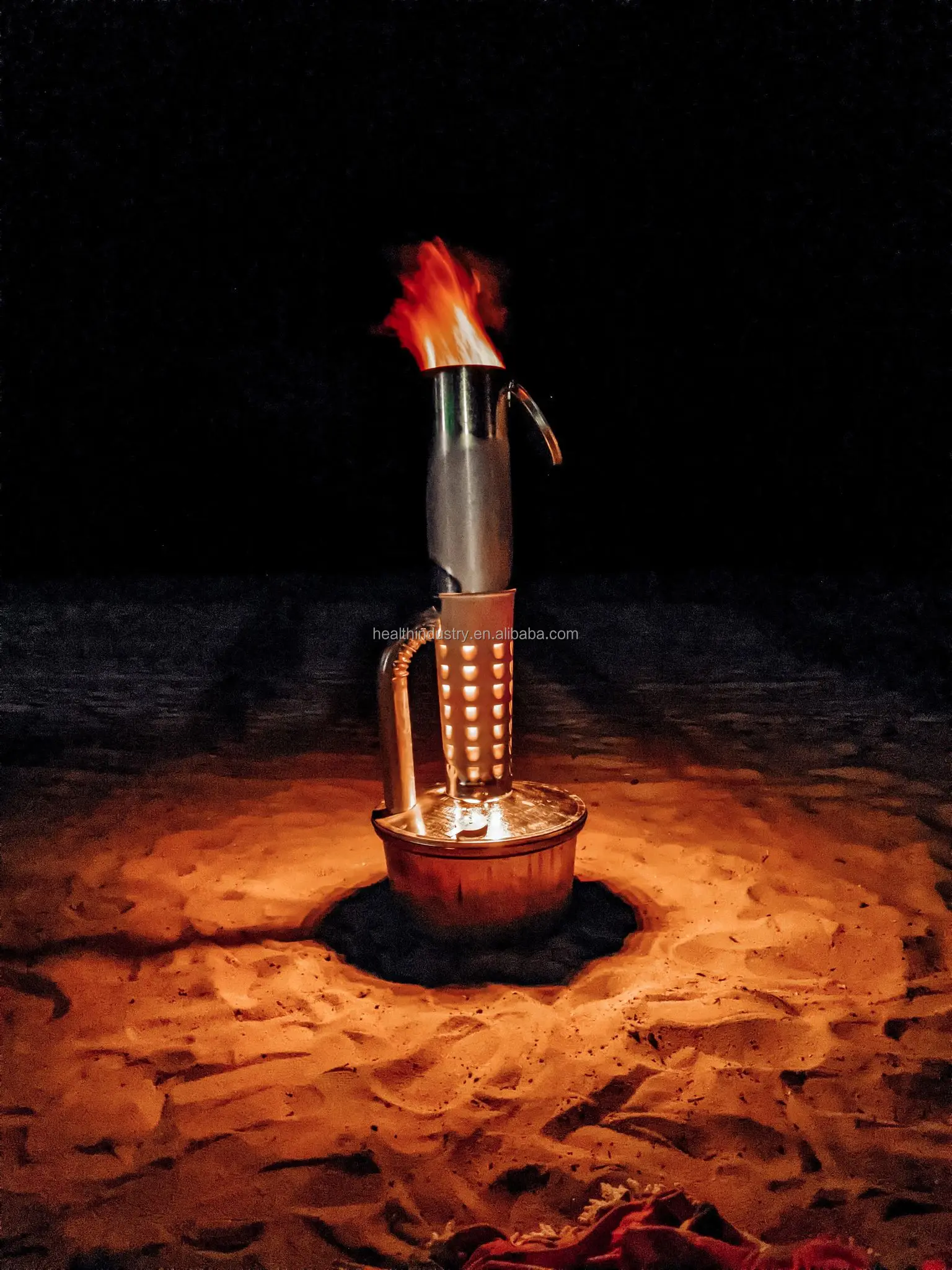 Decorative Outdoor Pots with Stand for Orchard & Garden