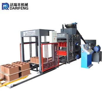 Automatic Hydraulic Concrete Color Paver Interlocking Block Machine For ...