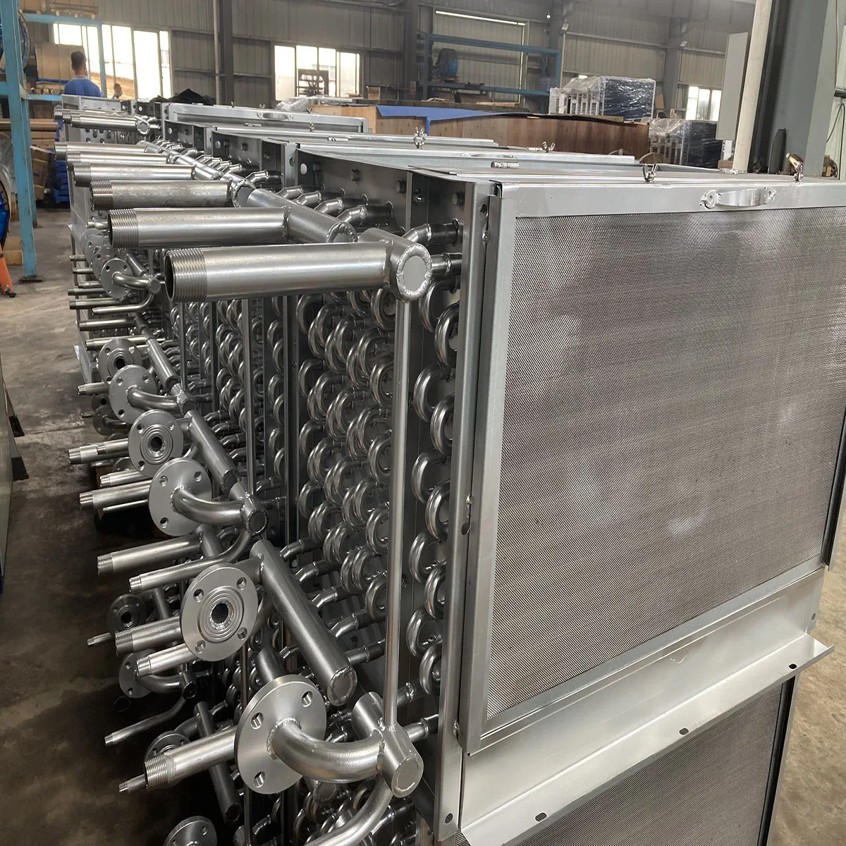 OEM Radiator Made of Stainless Steel Tube Aluminium Fins for Hotel ...