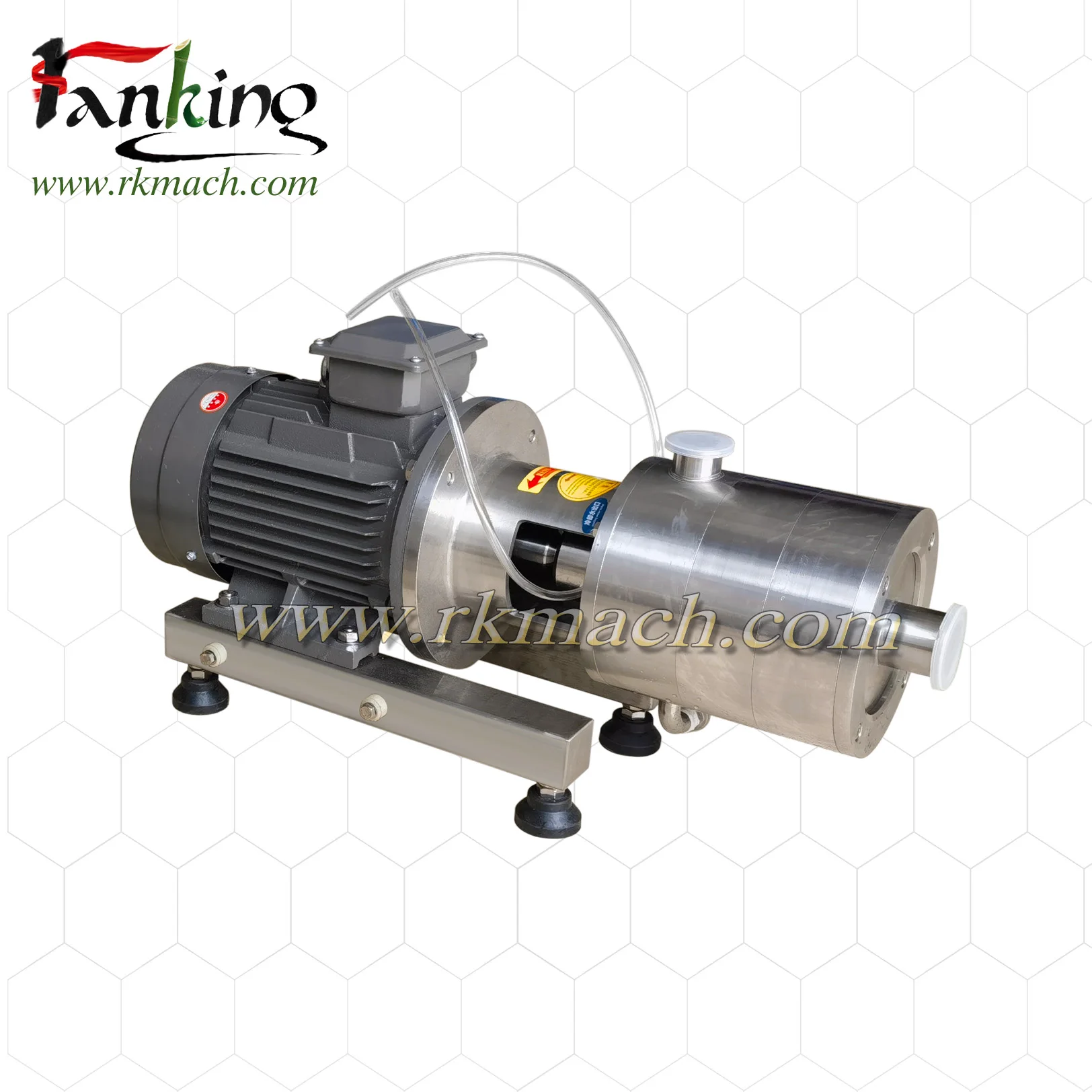 2.2kw Inline Mixer - High Shear Emulsifying for Process Vessel