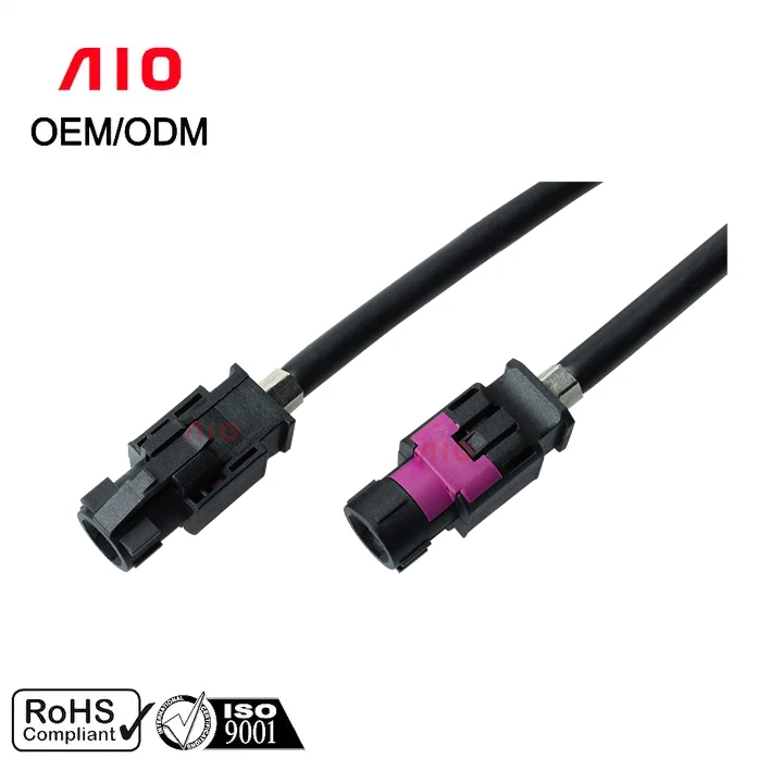 Automotive HSD Connector Fakra 4pin Code Z Male PCB Mount for Bmw/audi ...