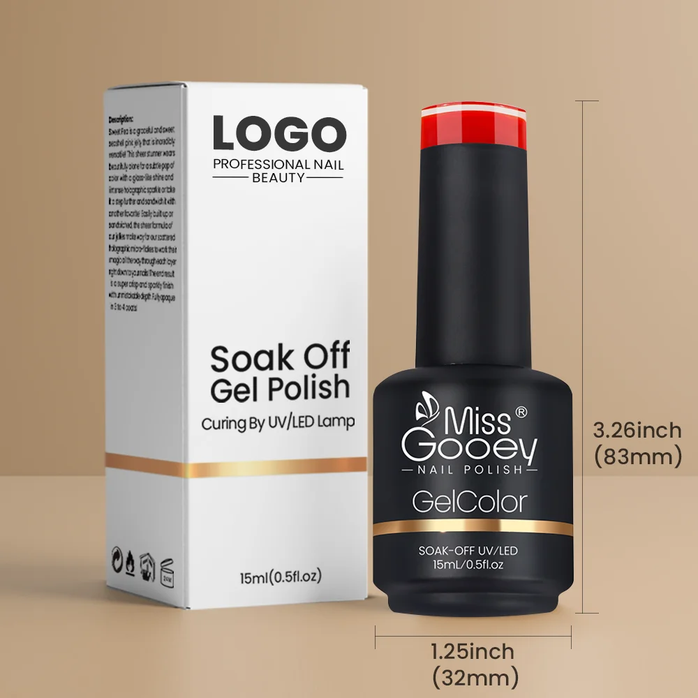 Custom Private Label 3000 Colors Vegan Gel Nail Polish Uv Magnetic Cat ...