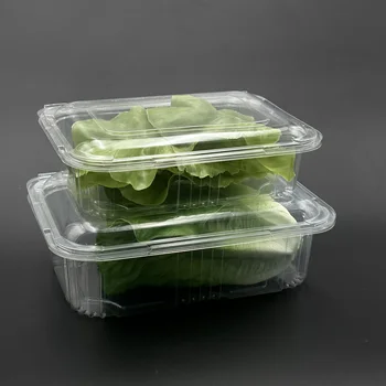 Lettuce Packaging Disposable Clamshell Plastic Food Box - Buy Clamshell ...