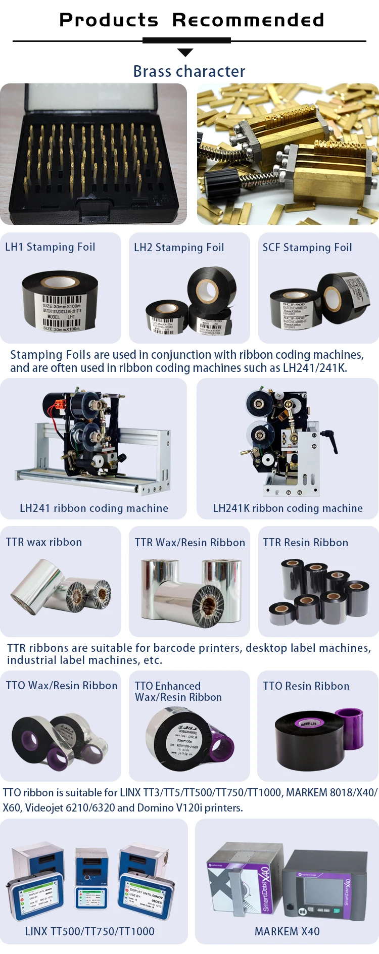 HP-241 Pouch Date Printer - Reliable Expiration Date Coding