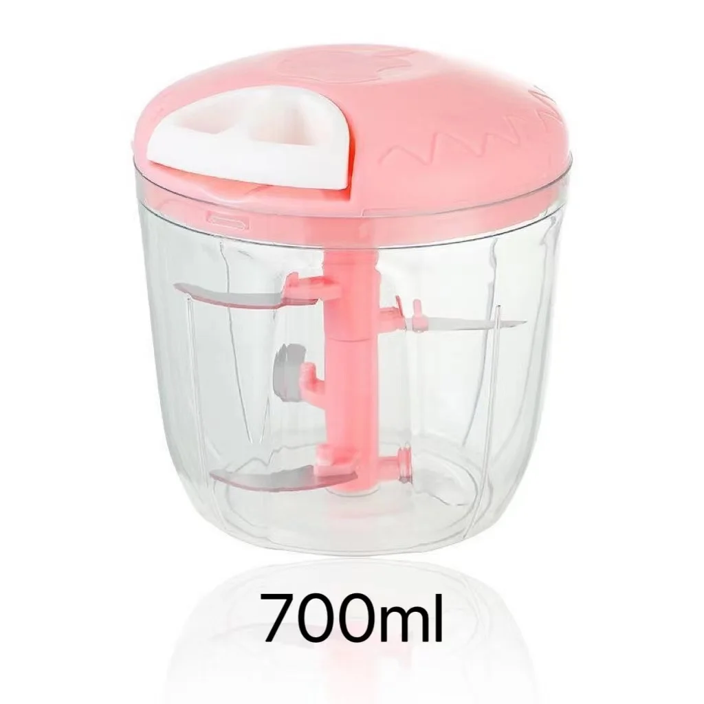 Kitchen Food Processor Multifunction Mini Hand Pulling Vegetable Fruits ...