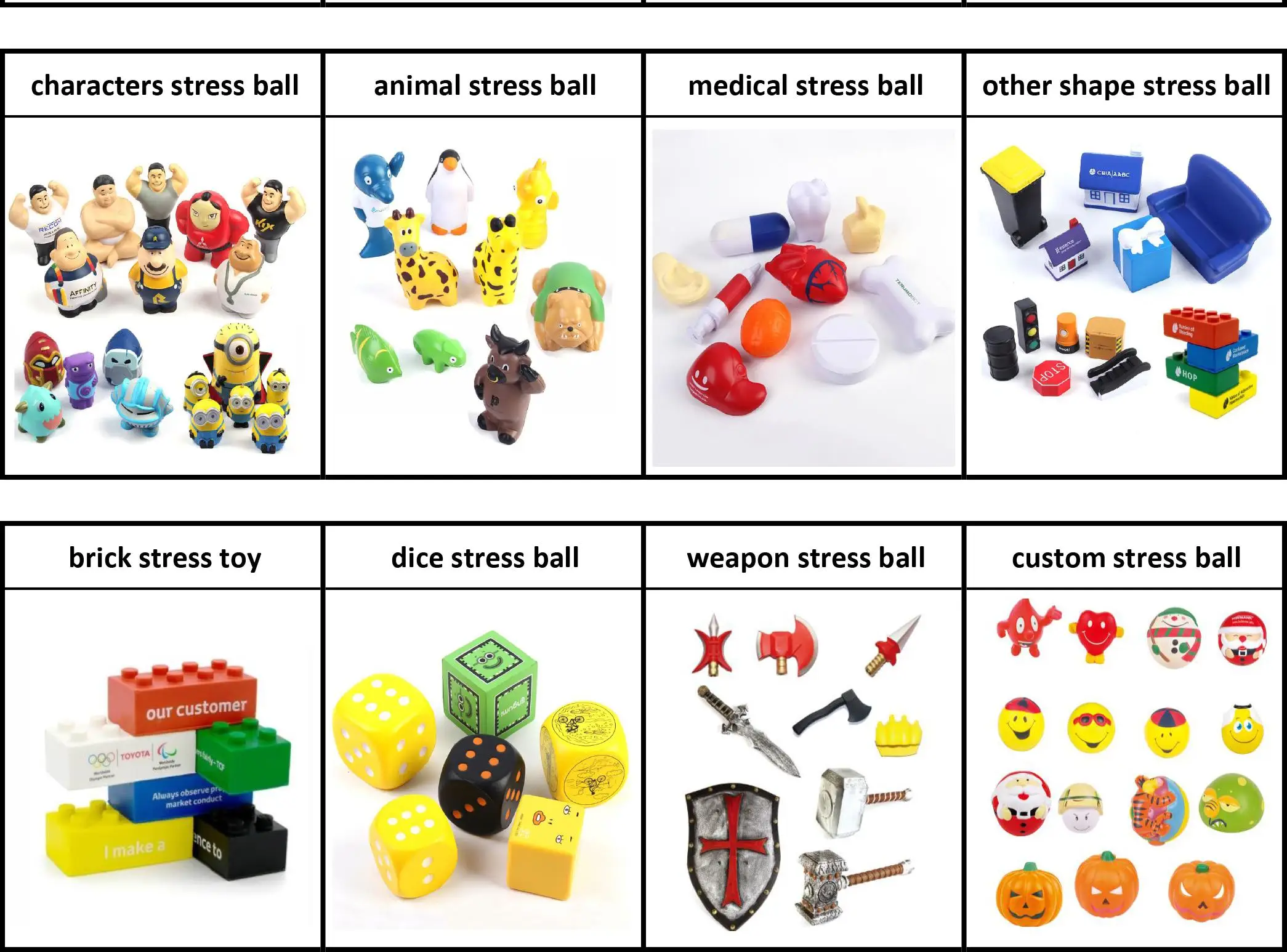 Custom Logo PU Foam Stress Ball - Gavel Shape Promotional Toy