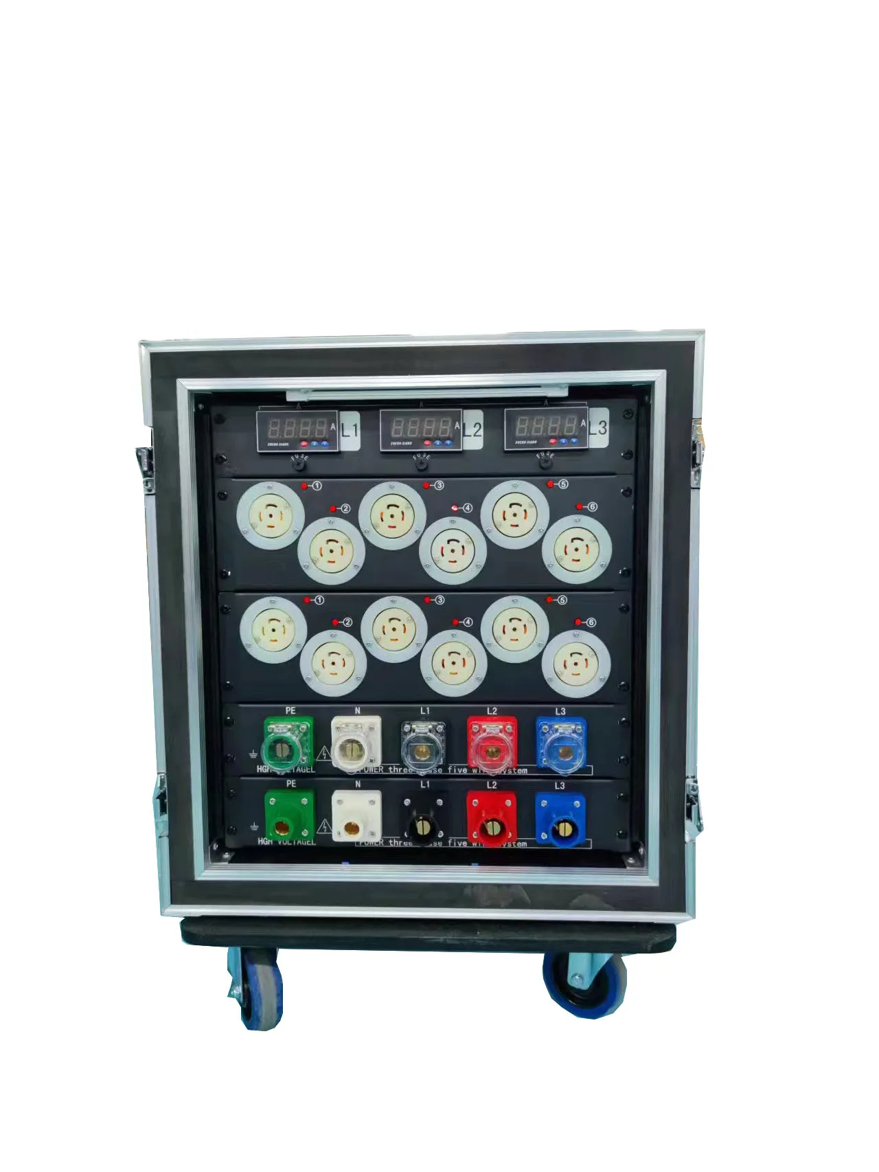 Electrical Load Box - 12 Way Stage Power Distribution Board