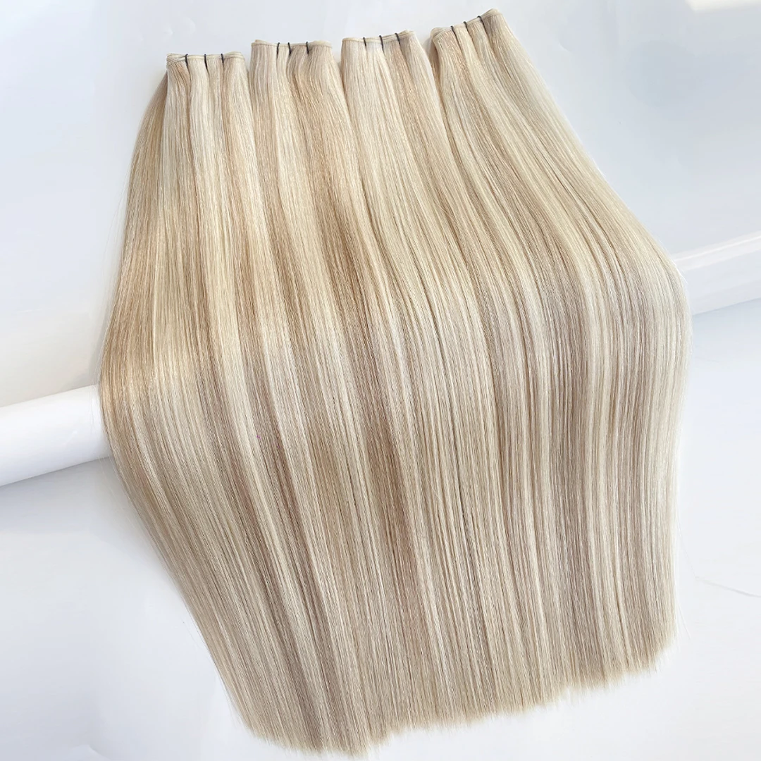2024 Double Drawn Russian Virgin Remy Hair Wefts - All Colors