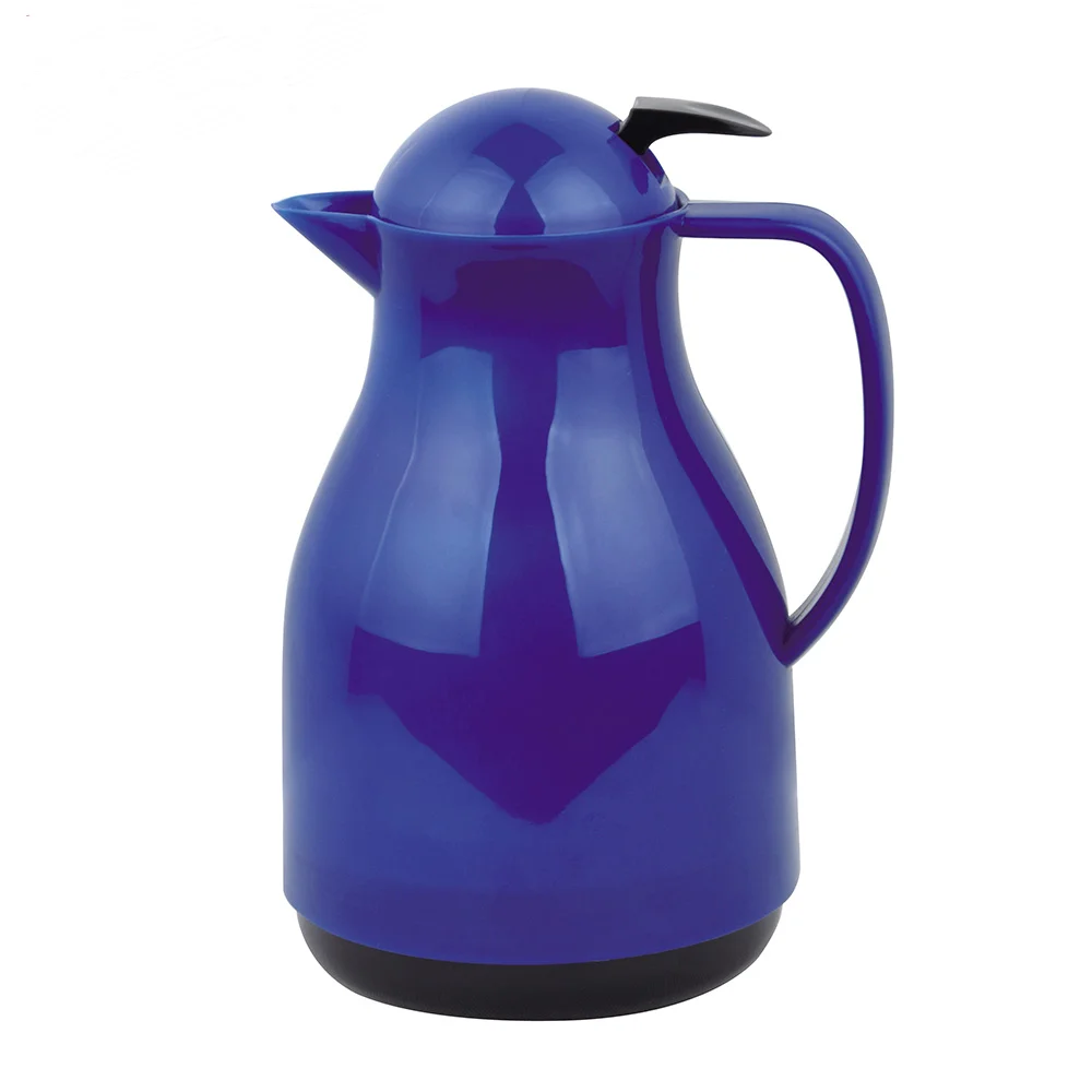 Custom Double Wall Vacuum Flask Outside Plastic And Inner Glass Liner ...