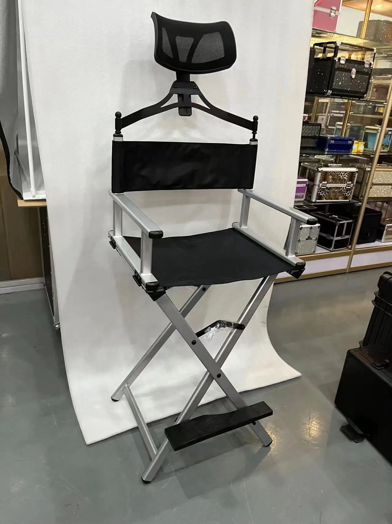 Outdoor Portable Barber Furniture - Foldable Makeup Chair