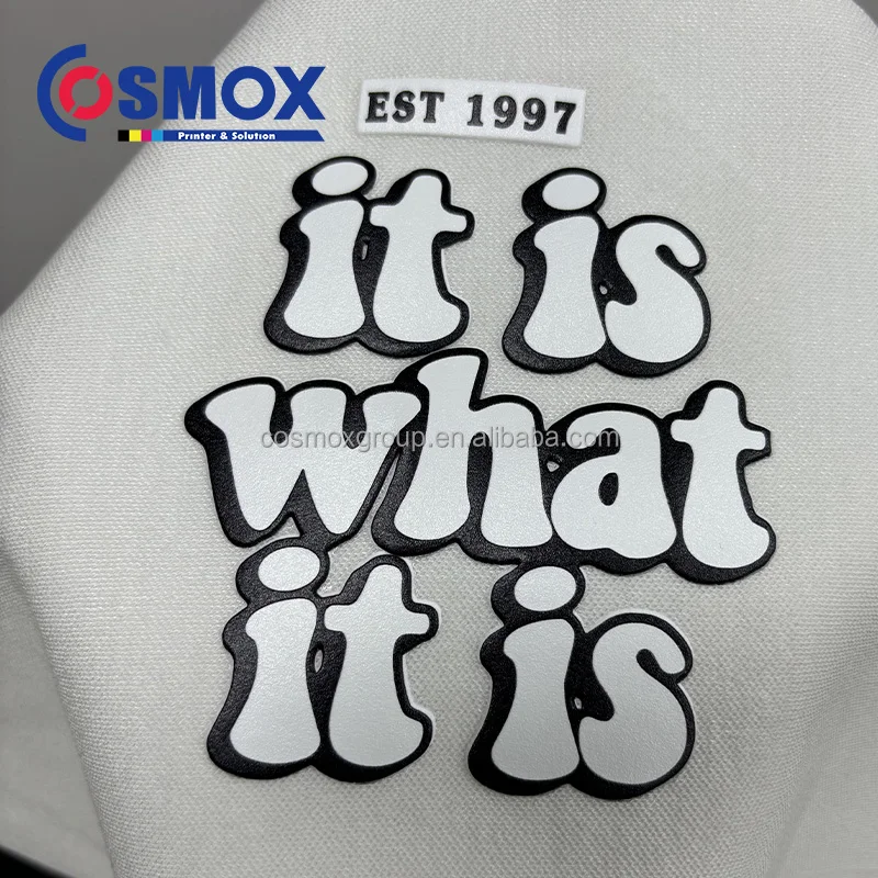 UV Puff Film - DTF Textile Faux Embroidery Ink Roll Printer