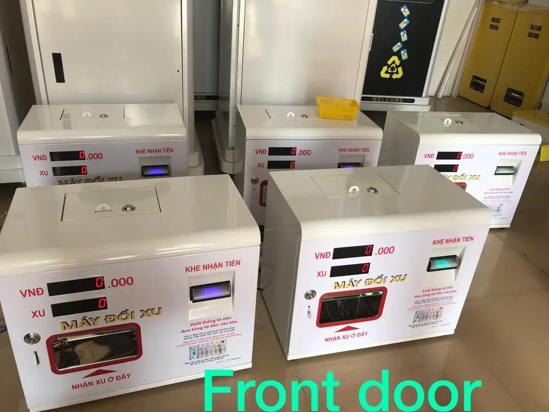 Mini Wall Mounted Change Bill Cash to Coin Token Machine