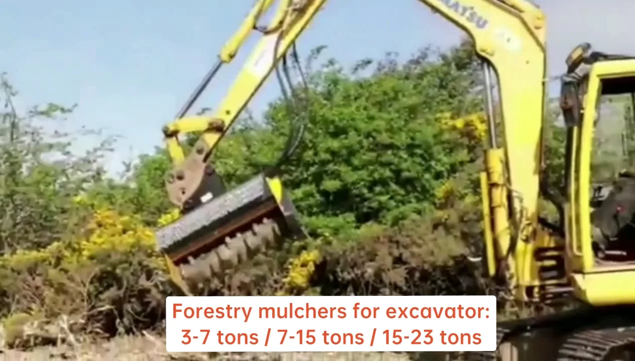 Compact Excavator Heavy Duty Forestry Mulcher Teeth - Buy Forestry ...